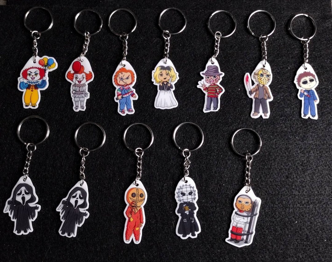 Horror Movie, Slashers, Keychains, Charms, Scary Movies, Horror ...