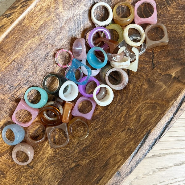 Acrylic Ring - Etsy