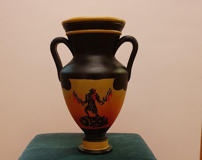 God of War 4 : Ghost of Sparta Vase - Etsy