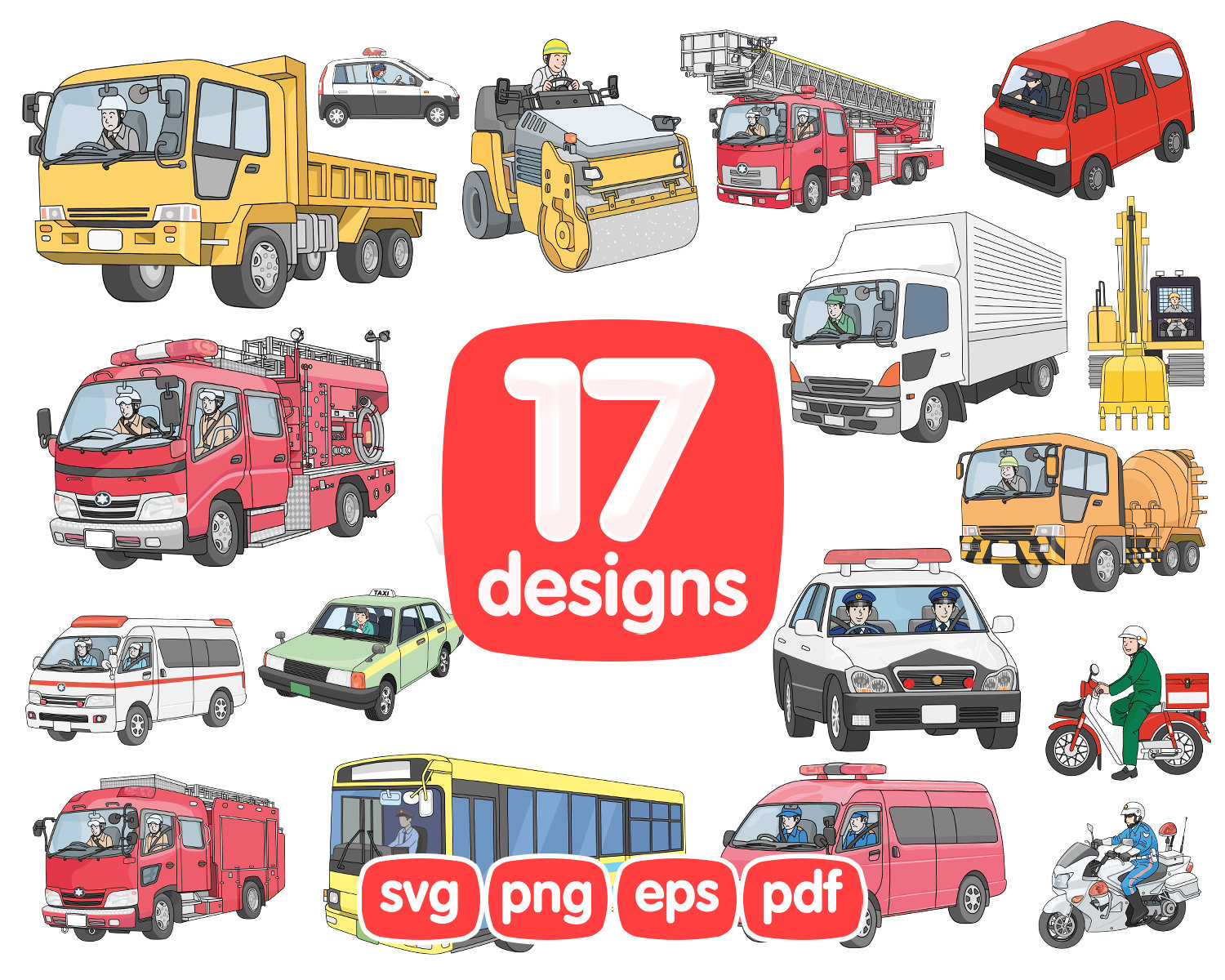 Corel Clipart Vehicles With 3rd