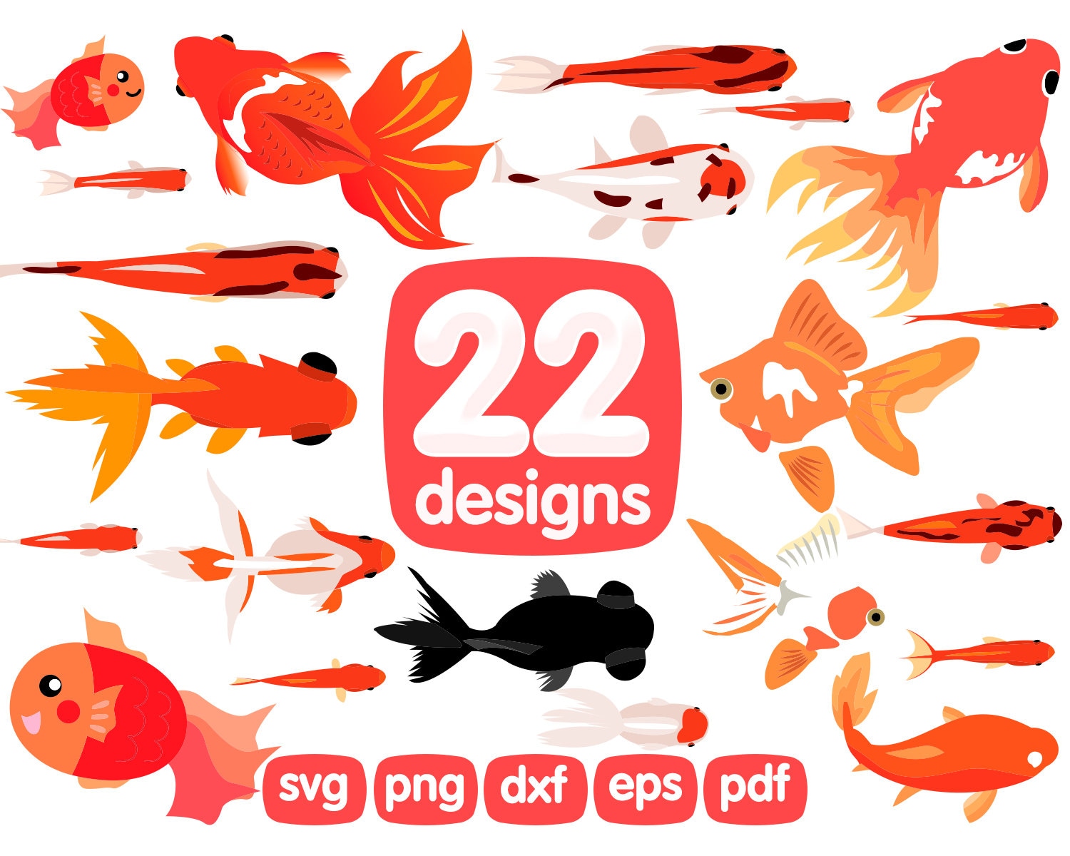 Pile Of Fish Clipart Kids
