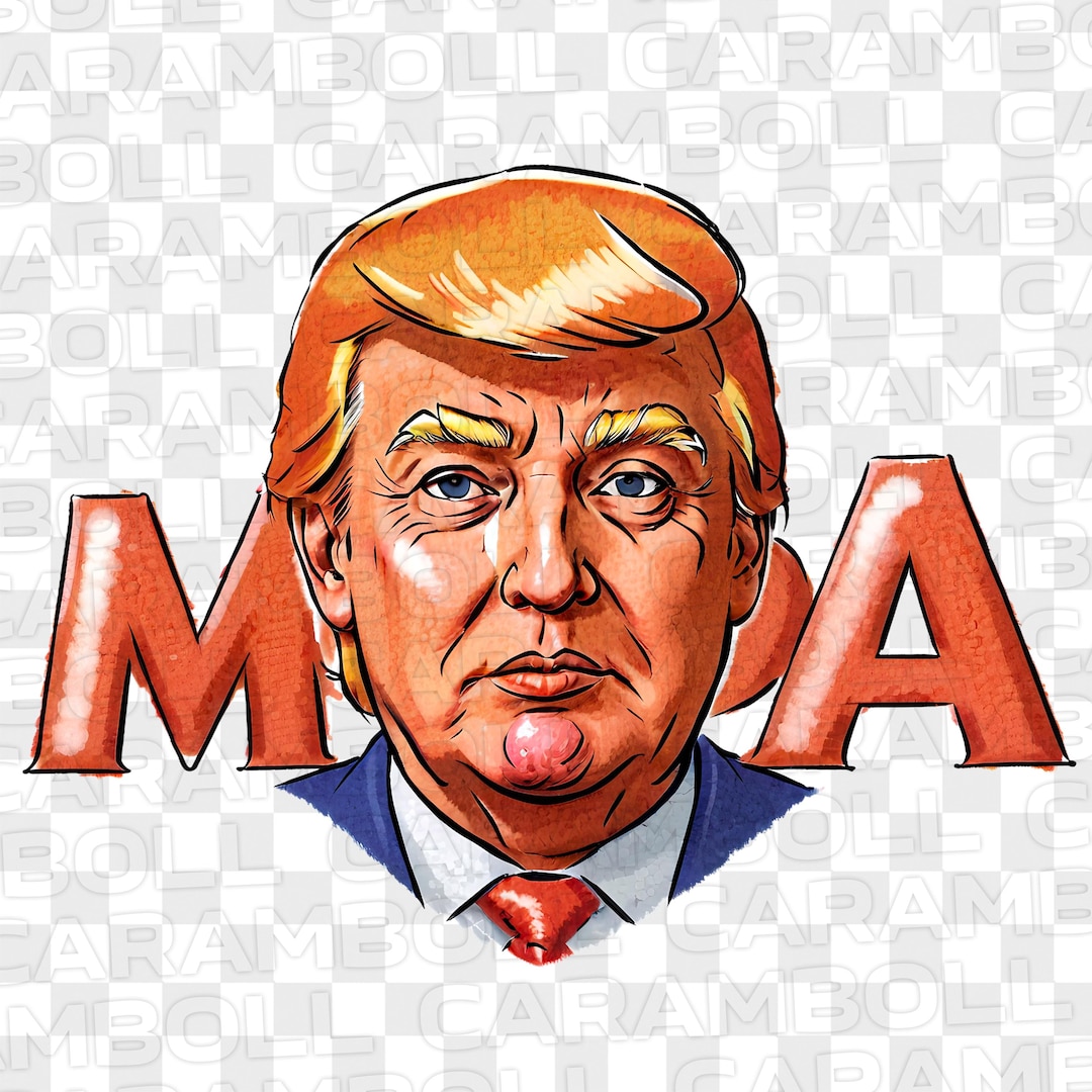 Donald Trump MAGA PNG - Etsy