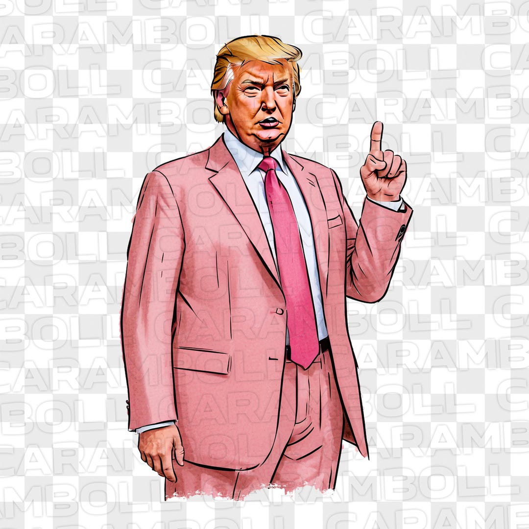 Donald Trump With Phone PNG - Etsy