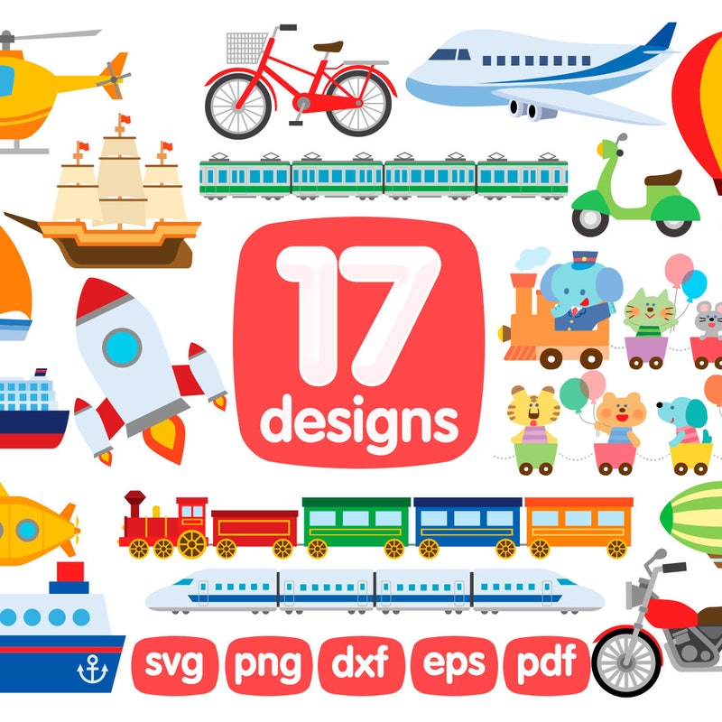 Planes Clipart - Etsy