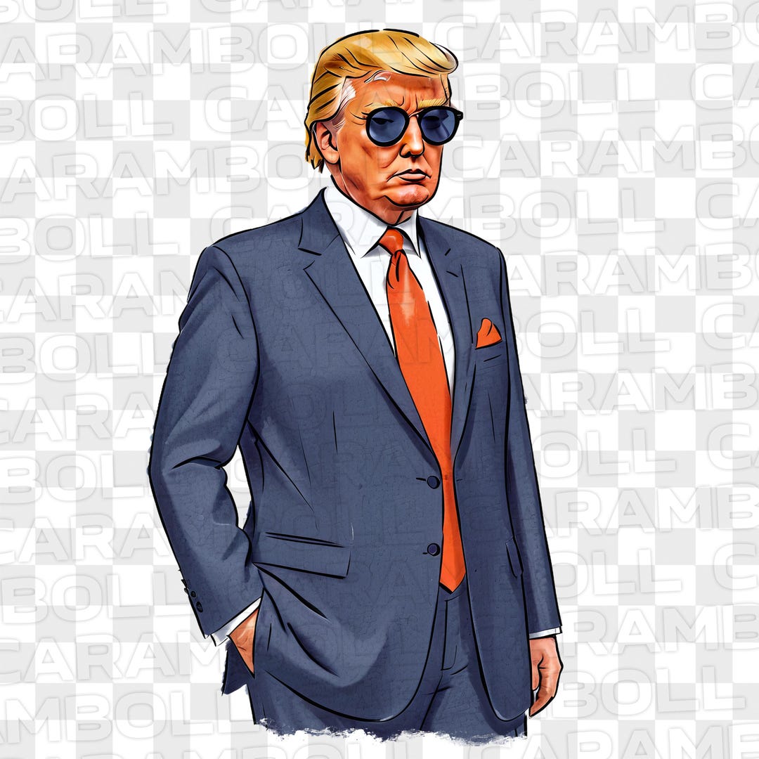Donald Trump PNG - Etsy