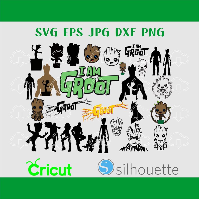 Bundle Groot svgbaby groot svgguardians of the galaxy | Etsy