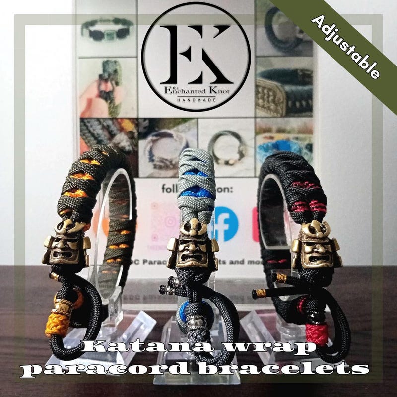 Samurai Paracord Bead - Etsy