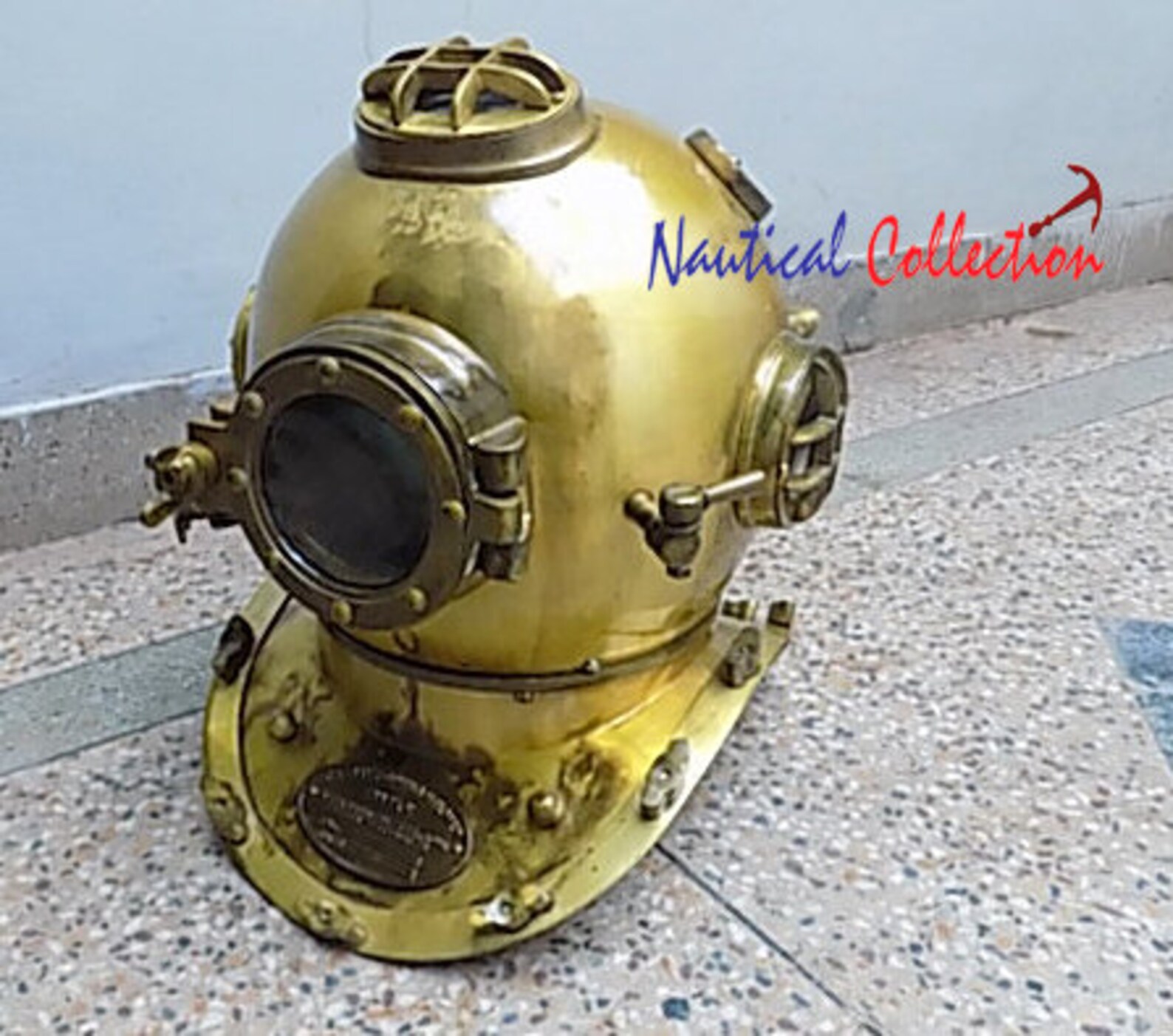 Decorative Diving Helmet Solid Steel & Aluminum Scuba Diving Helmet ...