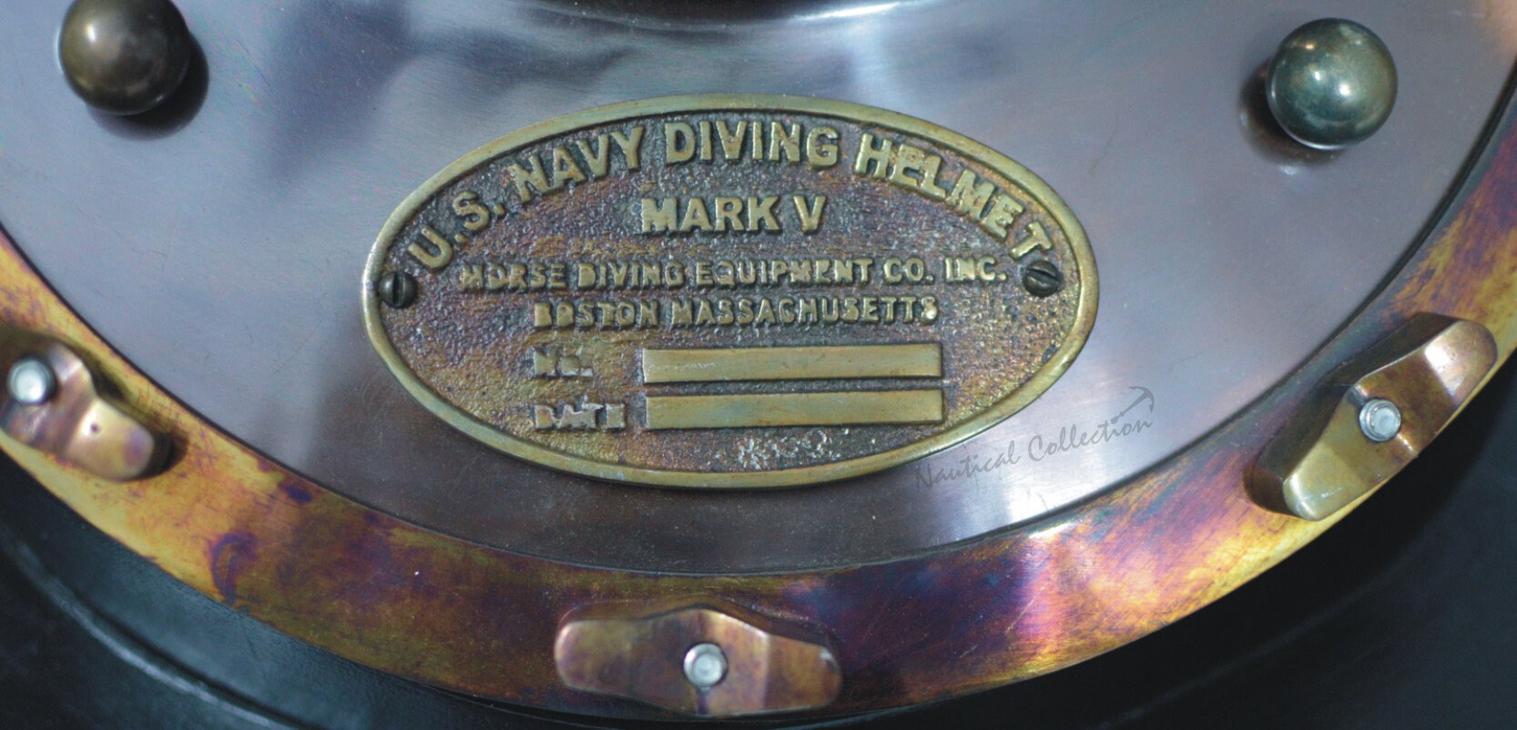 Decorative Divers Helmet Solid Steel & Aluminum Scuba Diving Helmet 18 ...