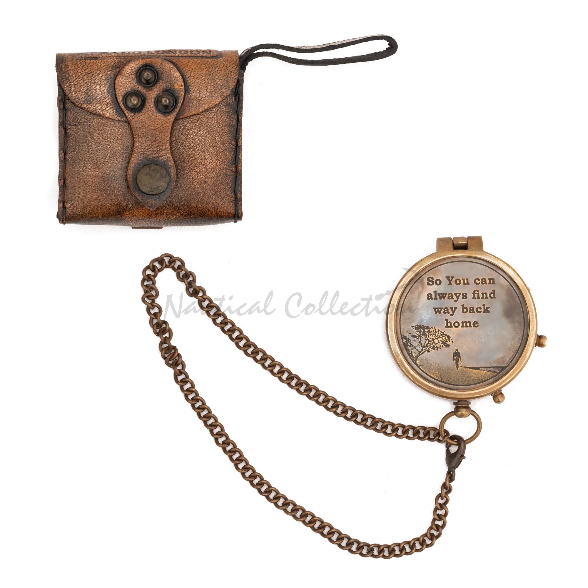 So You Can Always Find Your Way Back Home” Quote Engraved Compass ...
