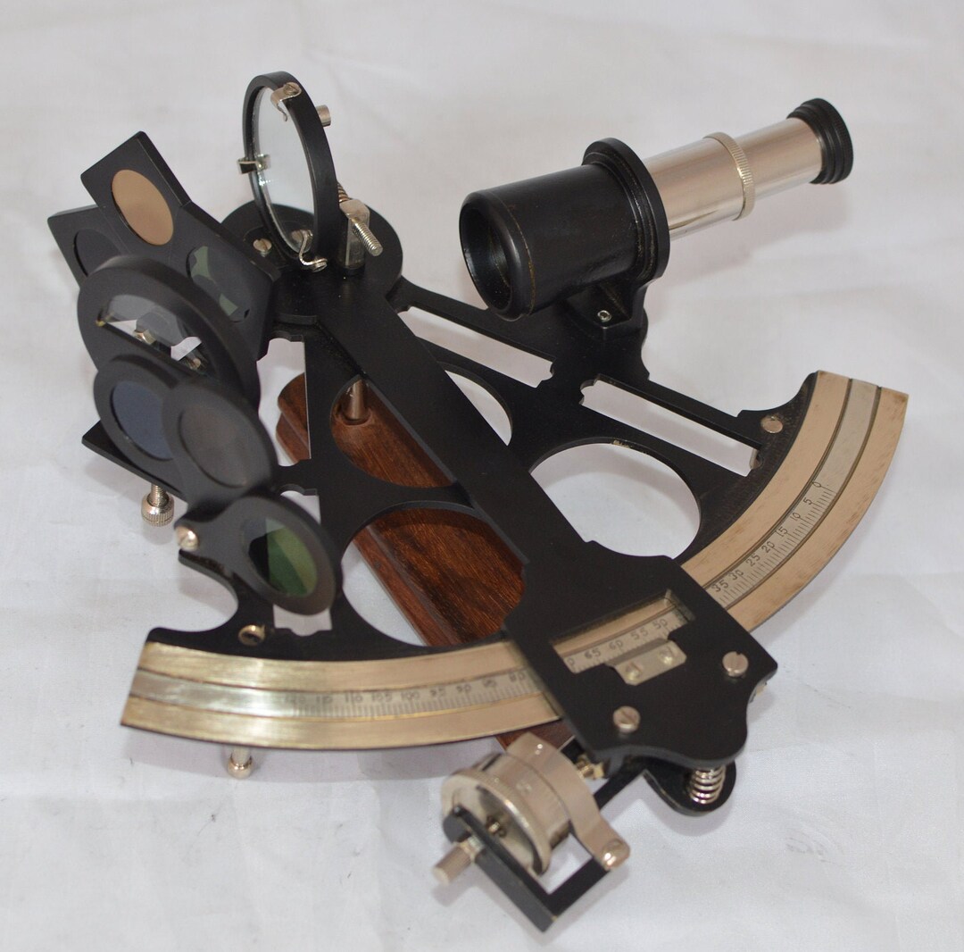 Brass Sextant: Nautical Maritime Navigational Instrument, 10 Inch - Etsy UK