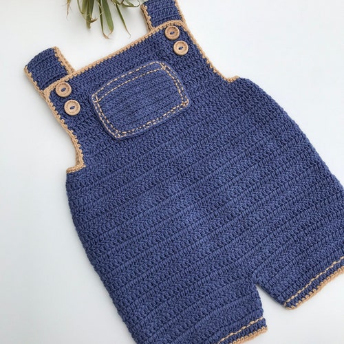 Crochet Pattern Baby Overalls Newborn to 24 Months - Etsy