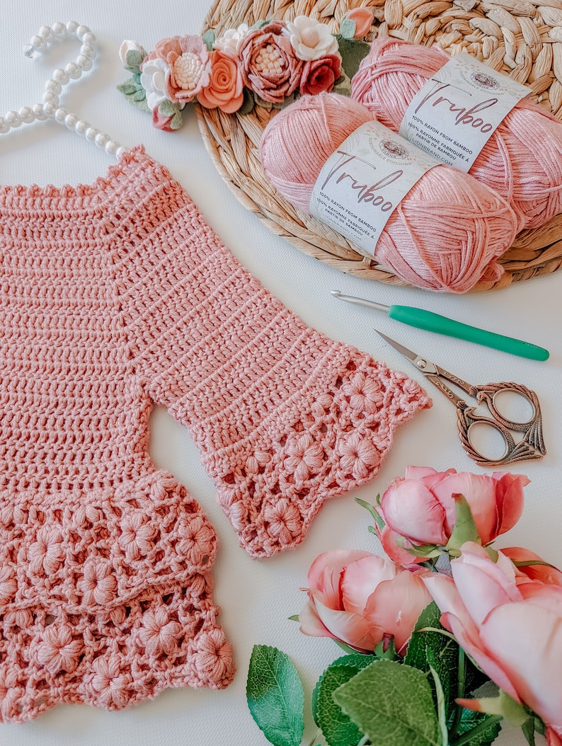 Crochet Pattern Baby or Girls Top Newborn to 10 Years - Etsy