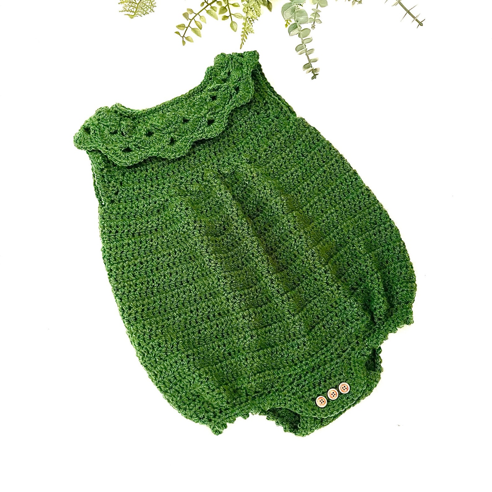 Crochet Pattern Baby Romper Newborn to 24 Months - Etsy