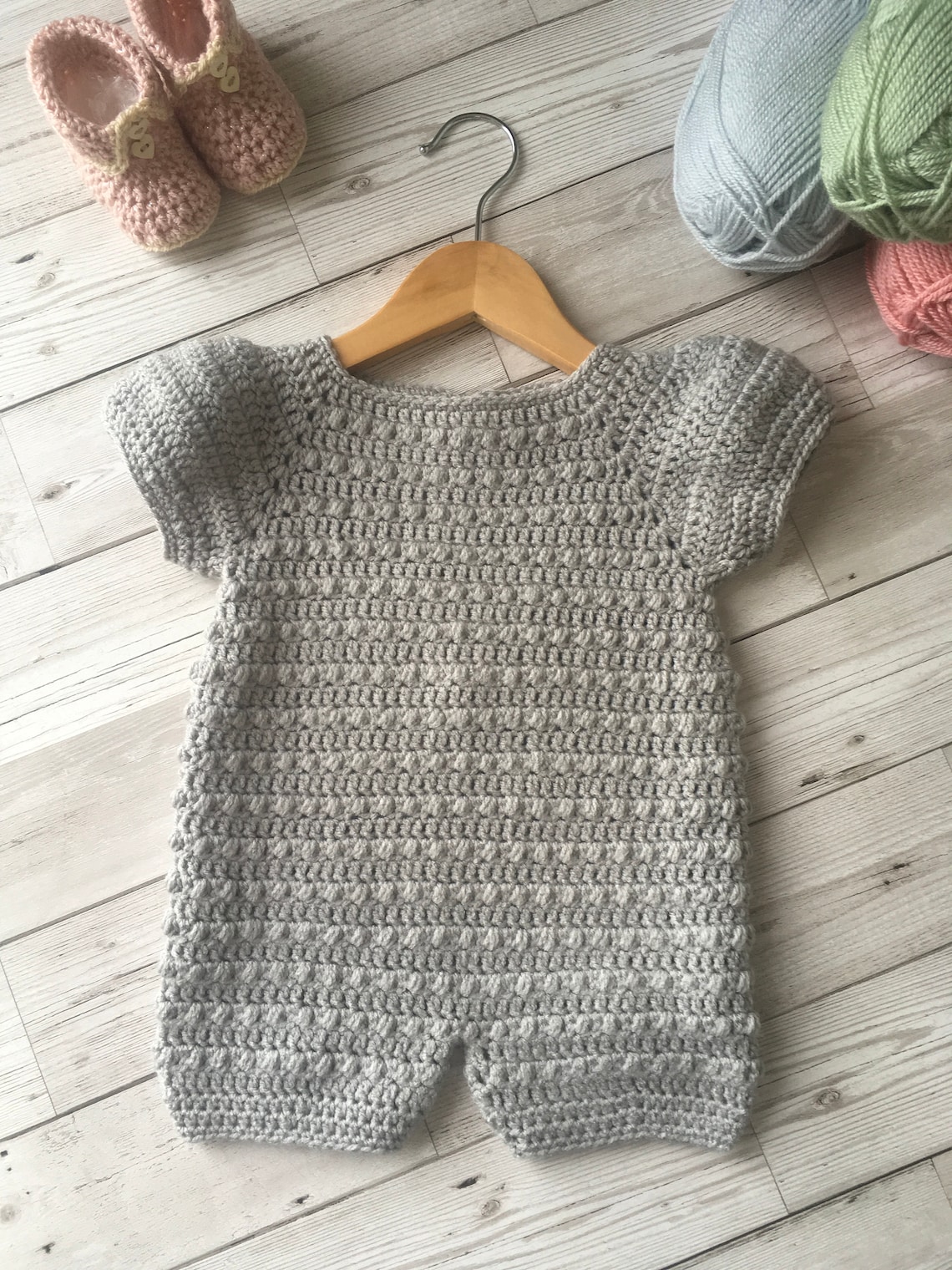 Crochet Pattern Baby Romper Newborn to 24 Months - Etsy Australia
