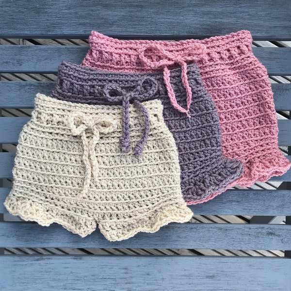 Girls Shorts Pattern - Etsy