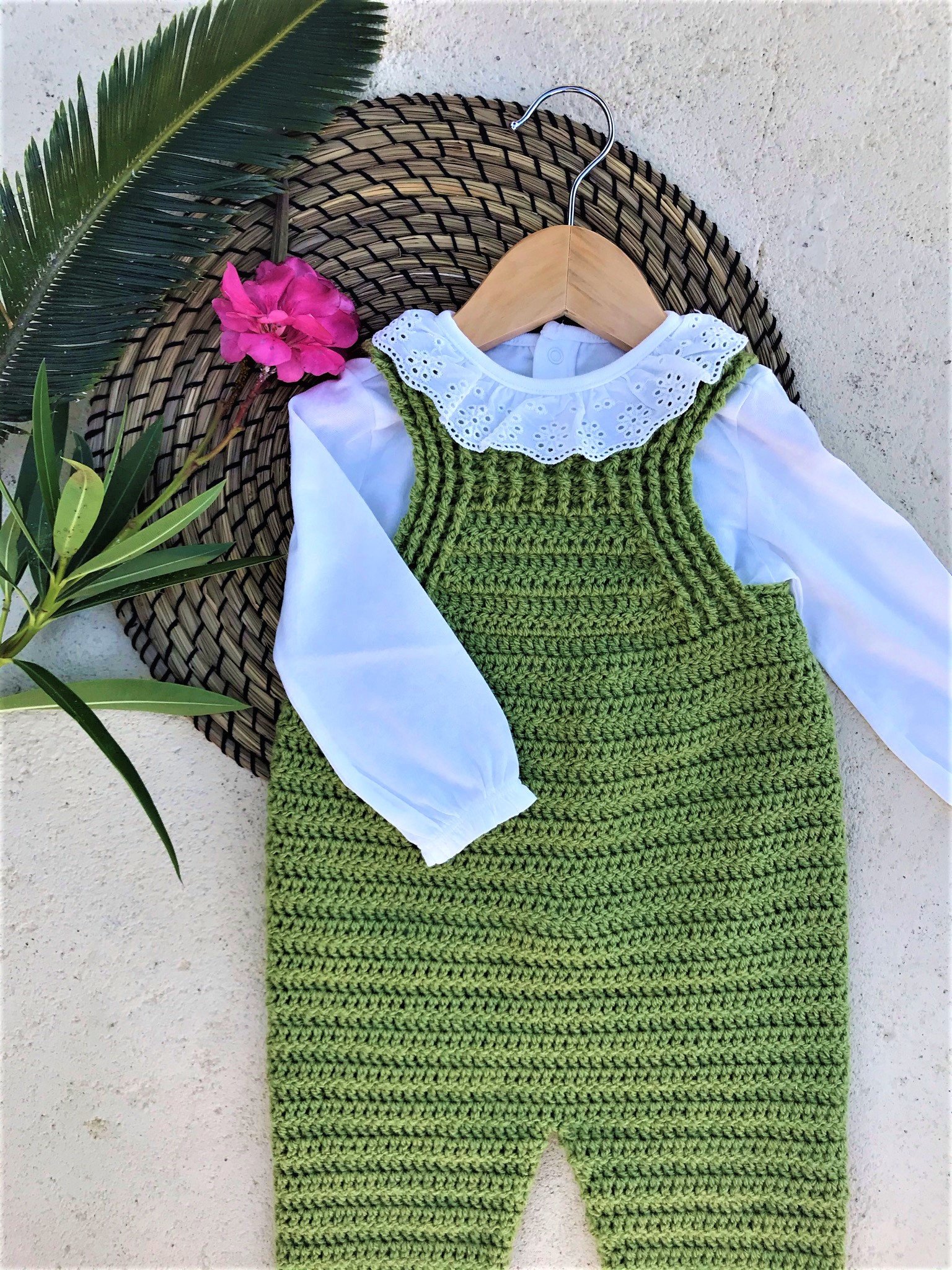 Crochet Pattern Baby Overalls Newborn to 24 Months - Etsy Canada