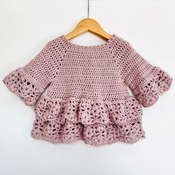 Crochet Pattern Baby or Girls Top Newborn to 10 Years - Etsy UK