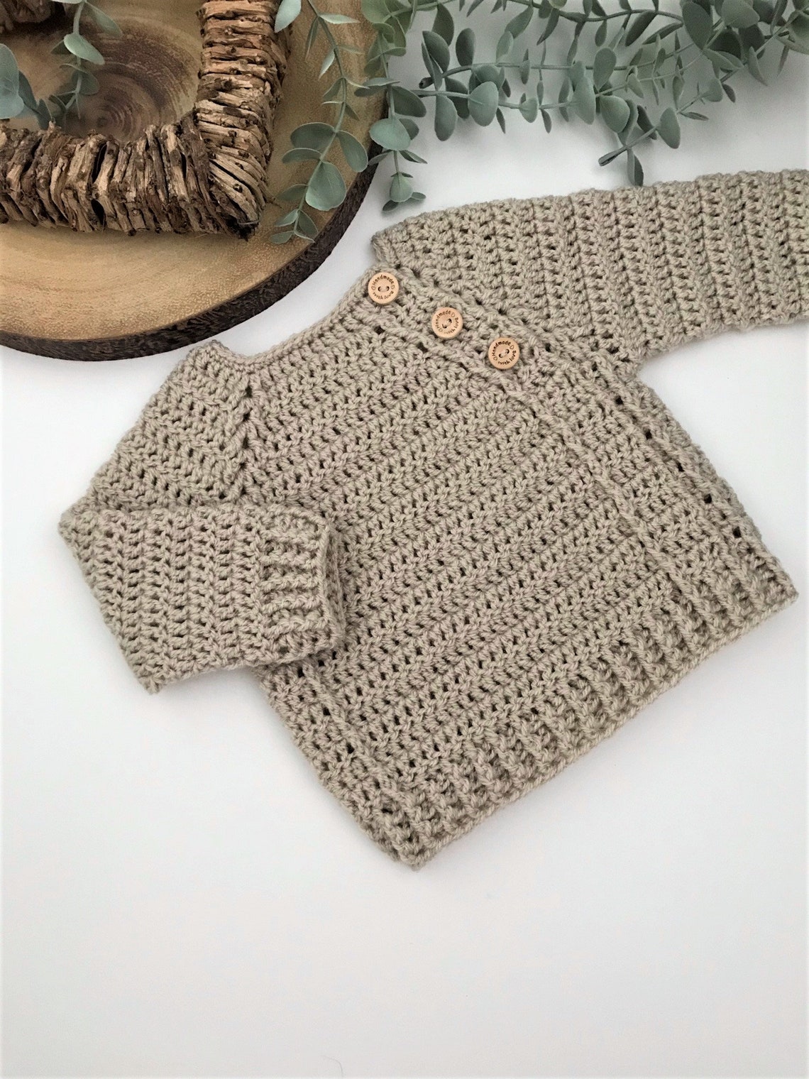 Crochet Pattern Baby and Childrens Sweater Newborn to 6 Years - Etsy
