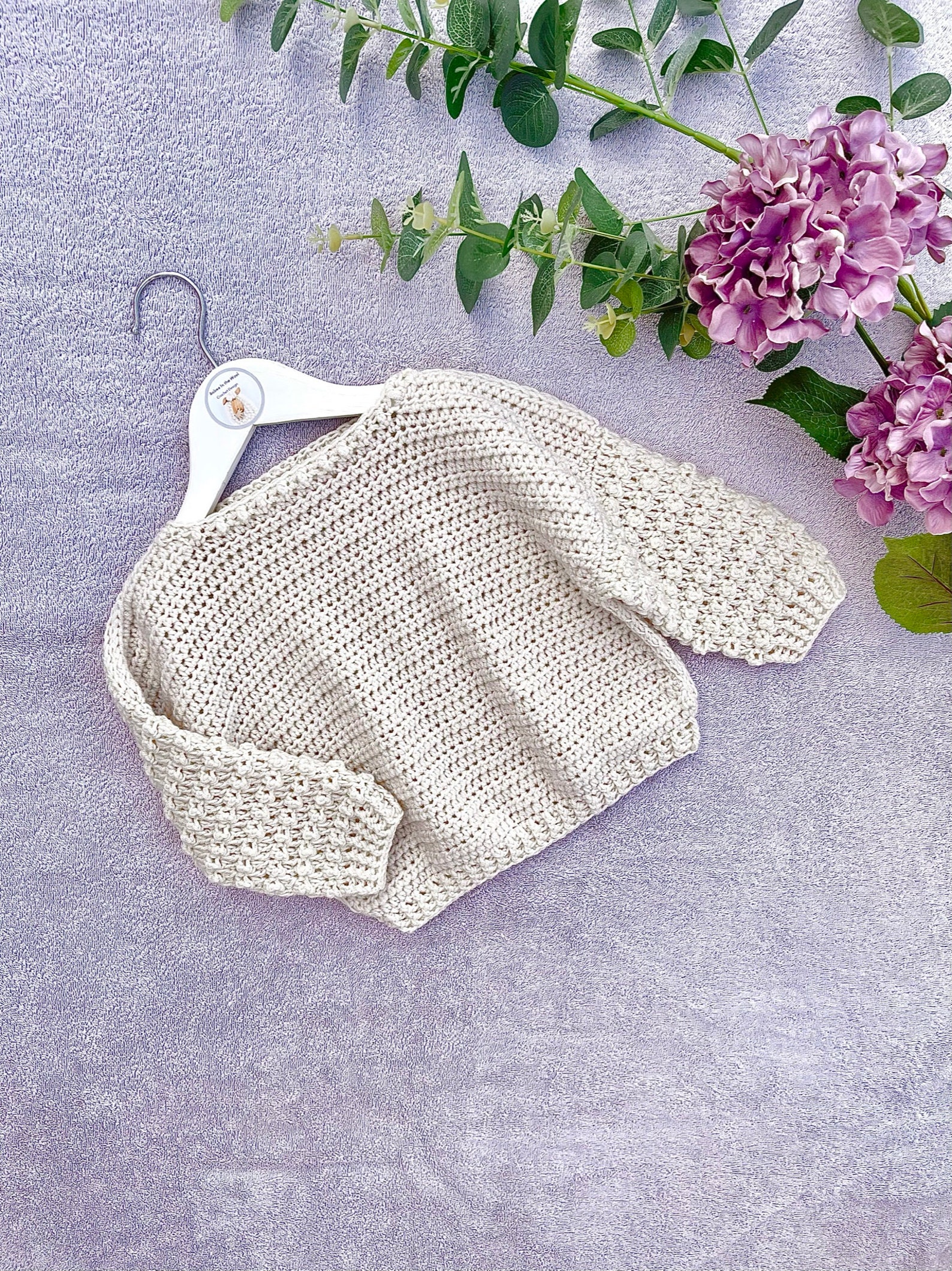 Crochet Pattern Baby and Childrens Sweater 0-6 Months to 8 | Etsy
