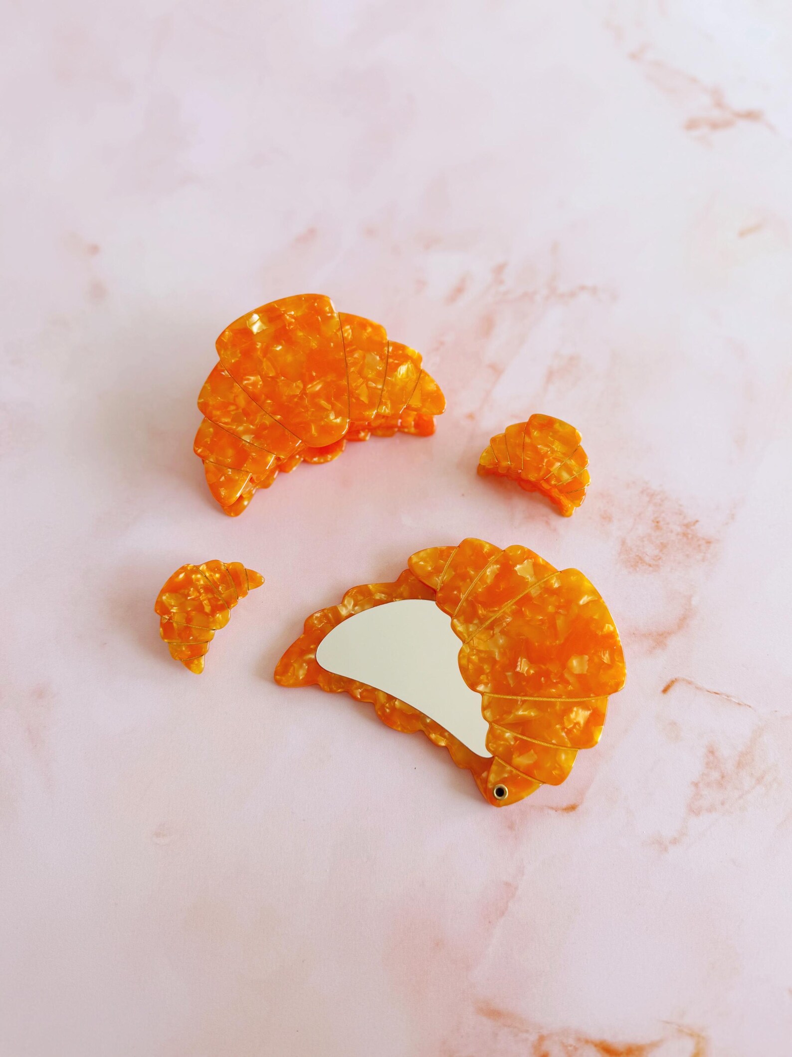 Croissant Hair Clip Inspired by French Bakery Typical Parisian ...