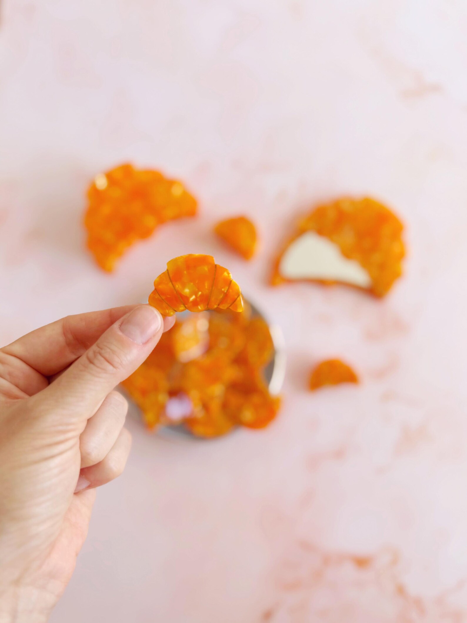 Croissant Hair Clip Inspired by French Bakery Typical Parisian ...
