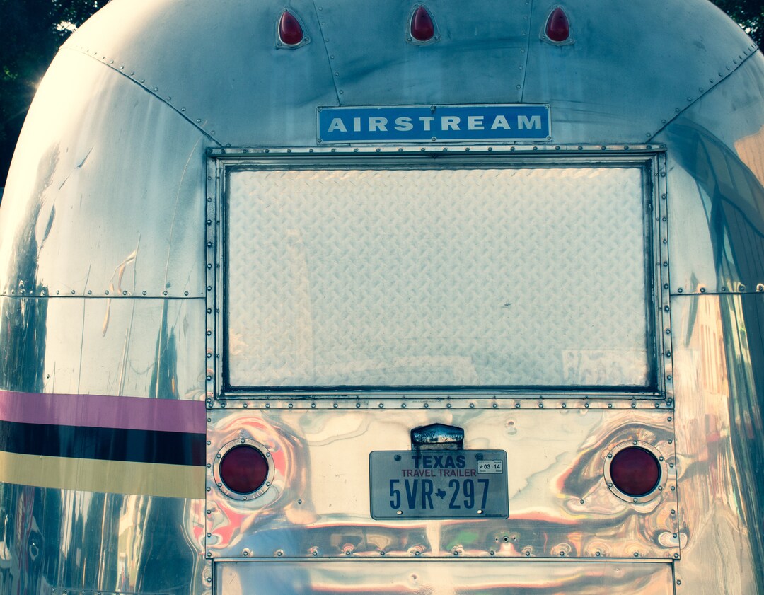 Airstream Texas Print, Airstream Wall Art, Pink Texas Art, Texas ...
