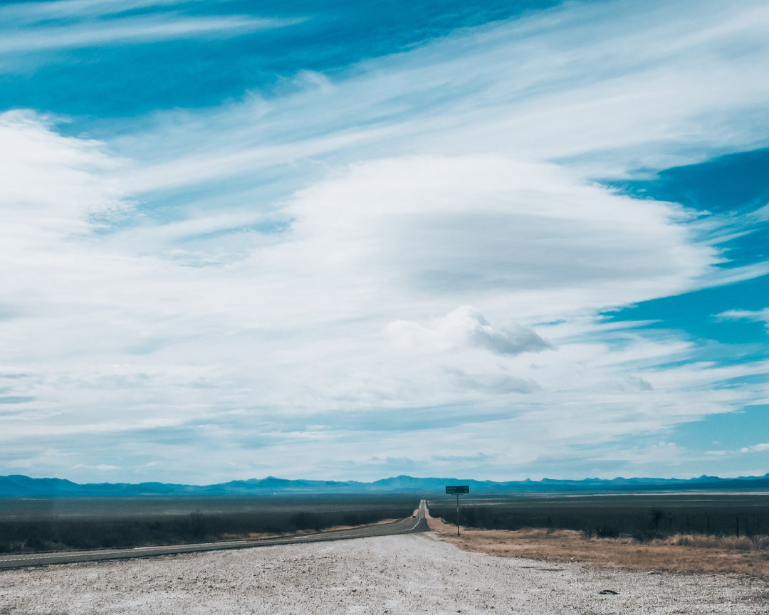 Marfa Print, West Texas, Road Wall Art, Desert Photography, Marfa Wall ...