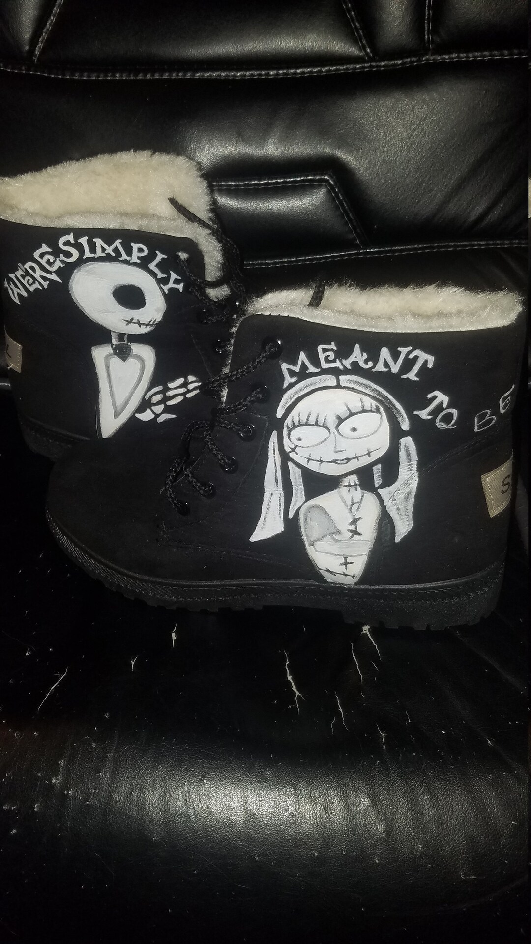 Hand Painted Custom Winter Boots - Etsy