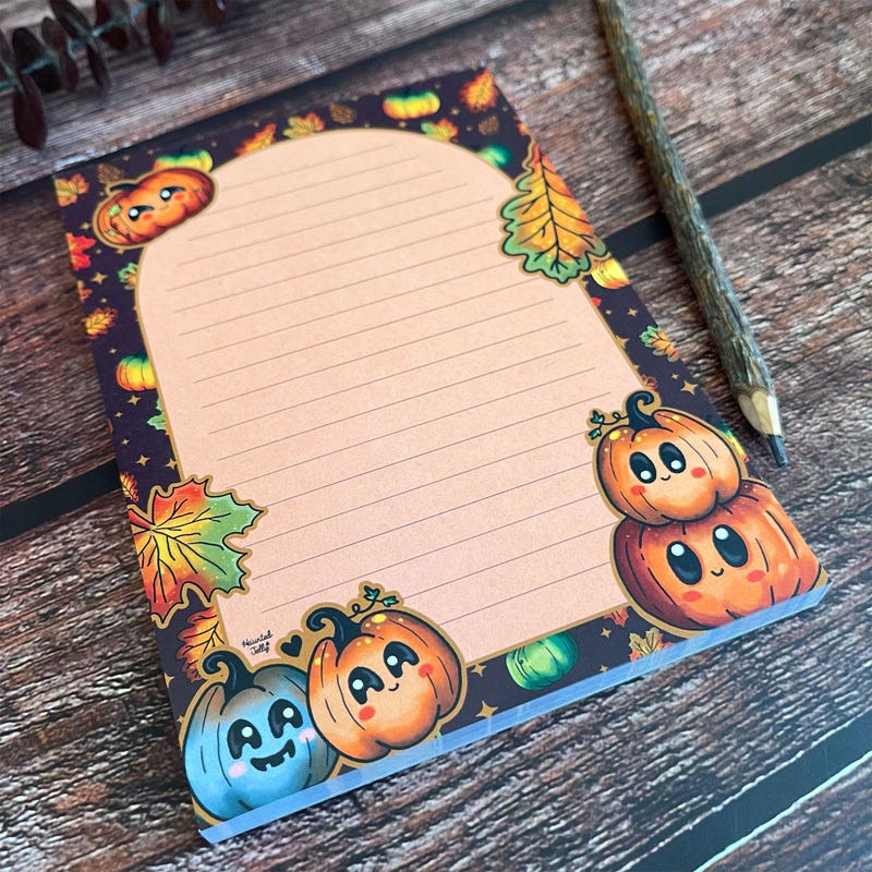 A6 Notepad Ghosts - Etsy