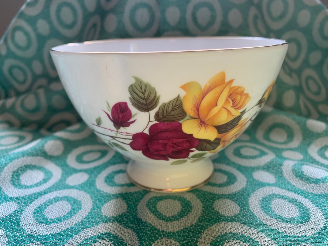 Vintage 1970s Elizabethan Fine Bone China Sugar Bowl/sucrier - Etsy