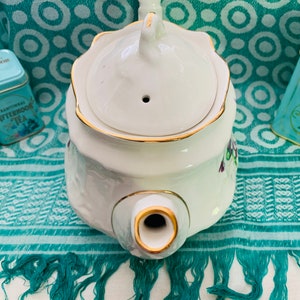 Vintage 1960s Arthur Wood English Bone China Donegal-style Teapot - Etsy