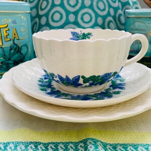 Vintage 1950s Copeland Spode English Bone China Trio - Valencia - Etsy