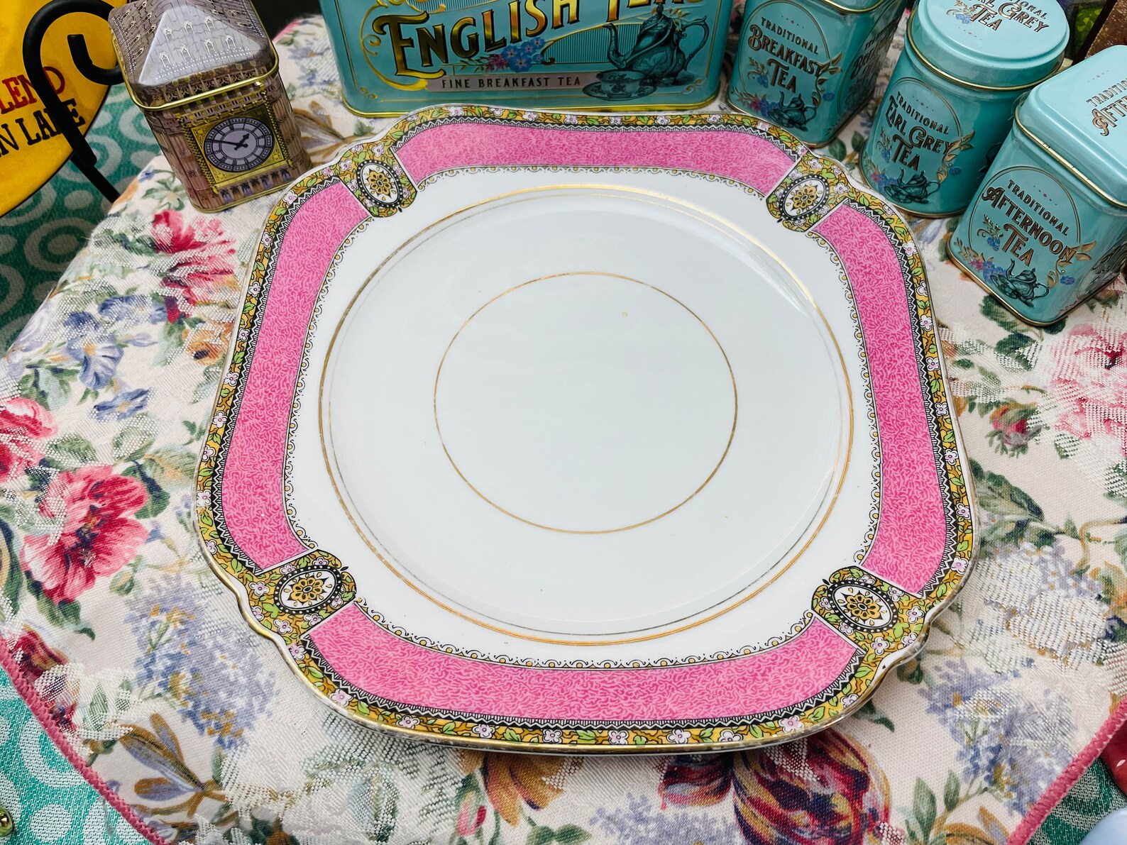 Vintage 1920s William Lowe Longton Court China English Bone - Etsy