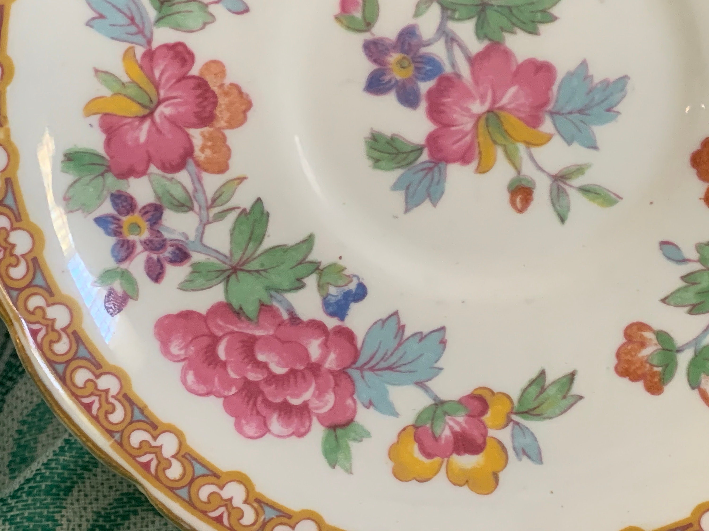 Vintage 1930s Foley English Bone China Duo - Etsy