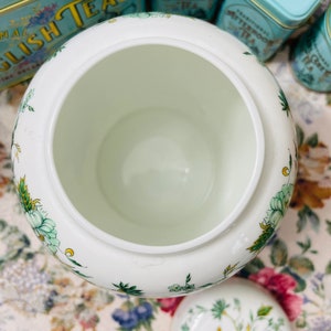 Vintage 1960s Crown Staffordshire English Bone China Ginger Jar Kowloon - Etsy