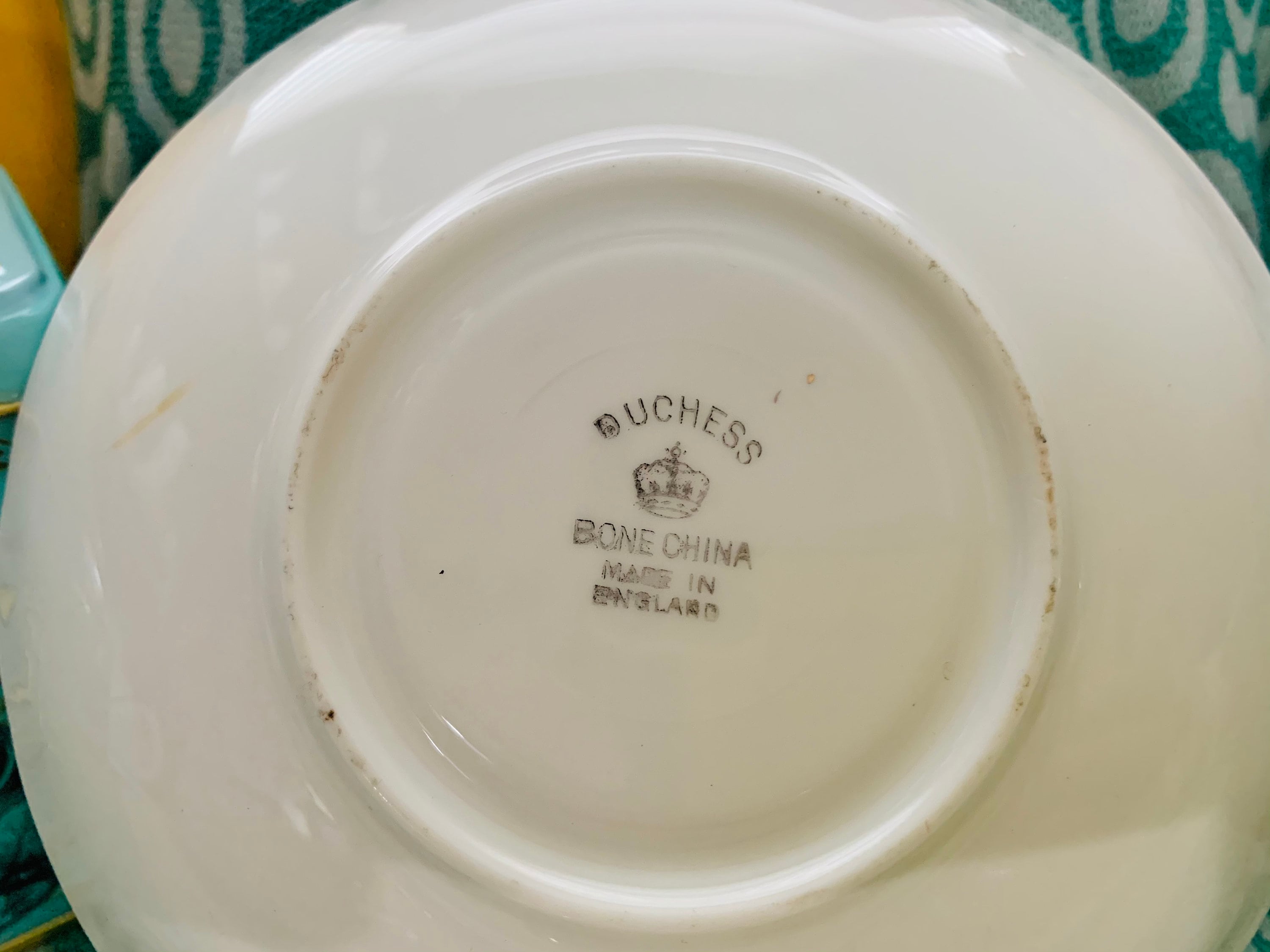 Vintage 1920 - 1960 English Bone China Orphan Saucers - Etsy