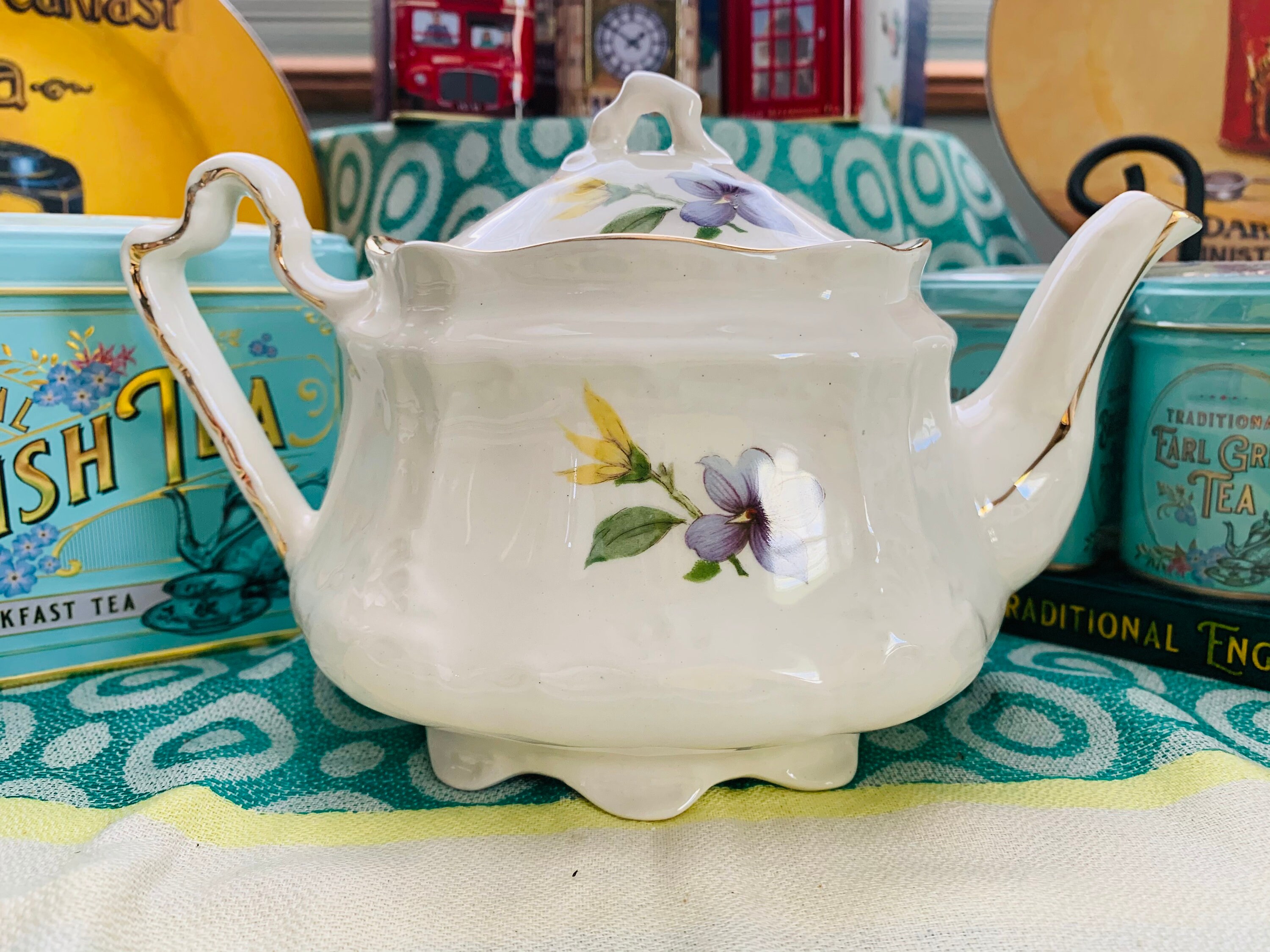 Vintage 1960s Arthur Wood English Bone China Donegal-style | Etsy