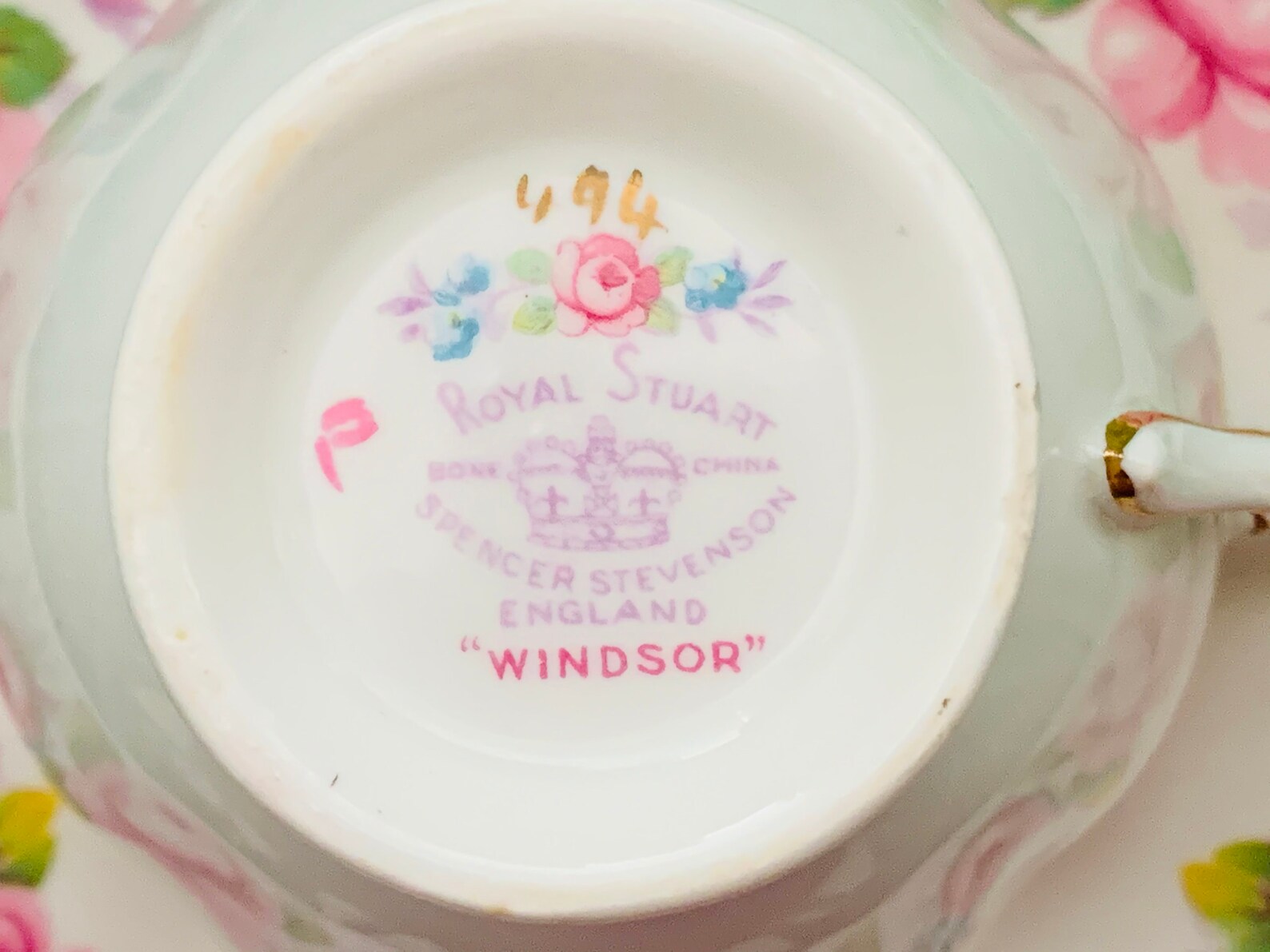 Vintage 1950s Royal Stuart Spencer Stevenson English Bone - Etsy