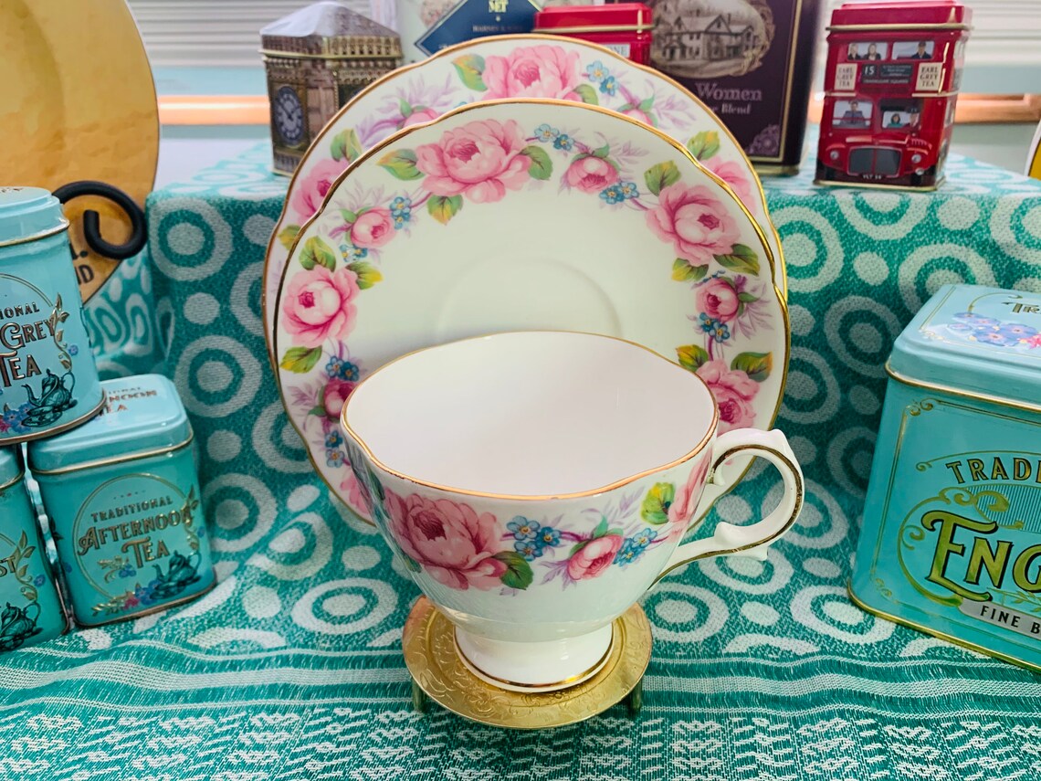 Vintage 1950s Royal Stuart Spencer Stevenson English Bone - Etsy