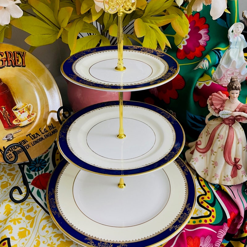 3 Tier Cake Stand - Etsy