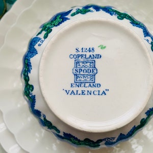 Vintage 1950s Copeland Spode English Bone China Trio - Valencia - Etsy