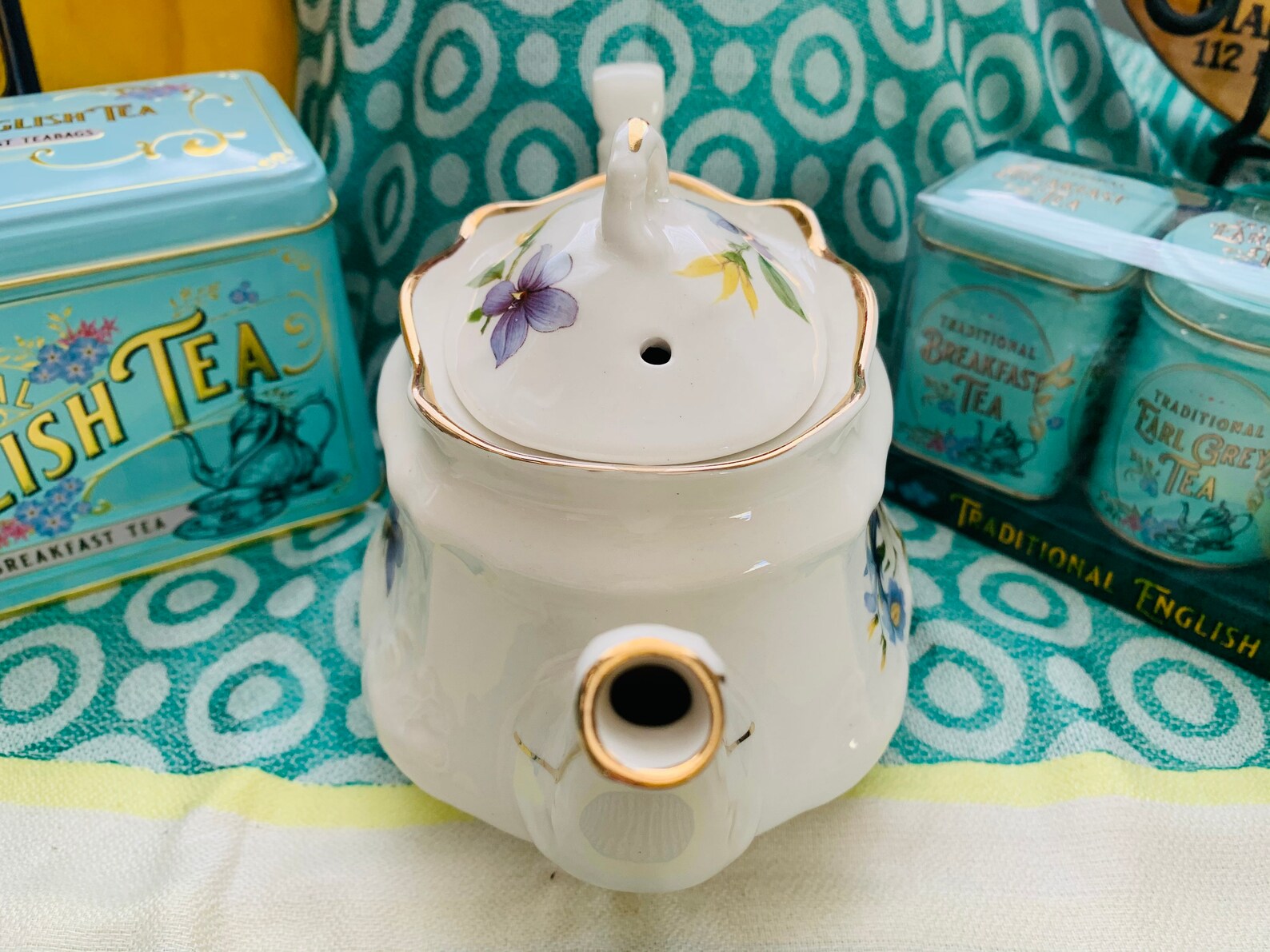 Vintage 1960s Arthur Wood English Bone China Donegal-style - Etsy