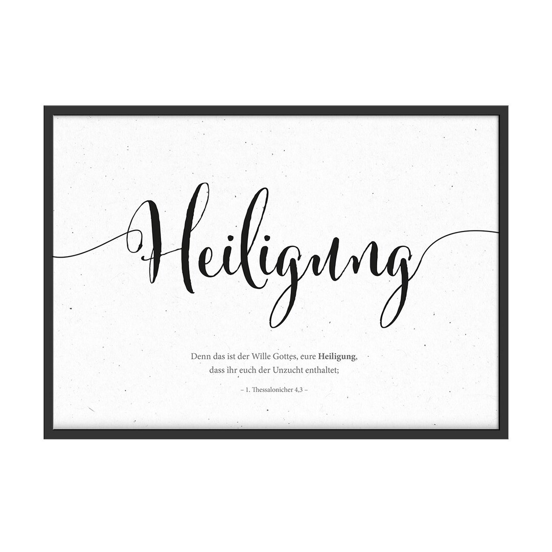 Bible Verse: holyness A4 Poster Across . . . . . . - Etsy