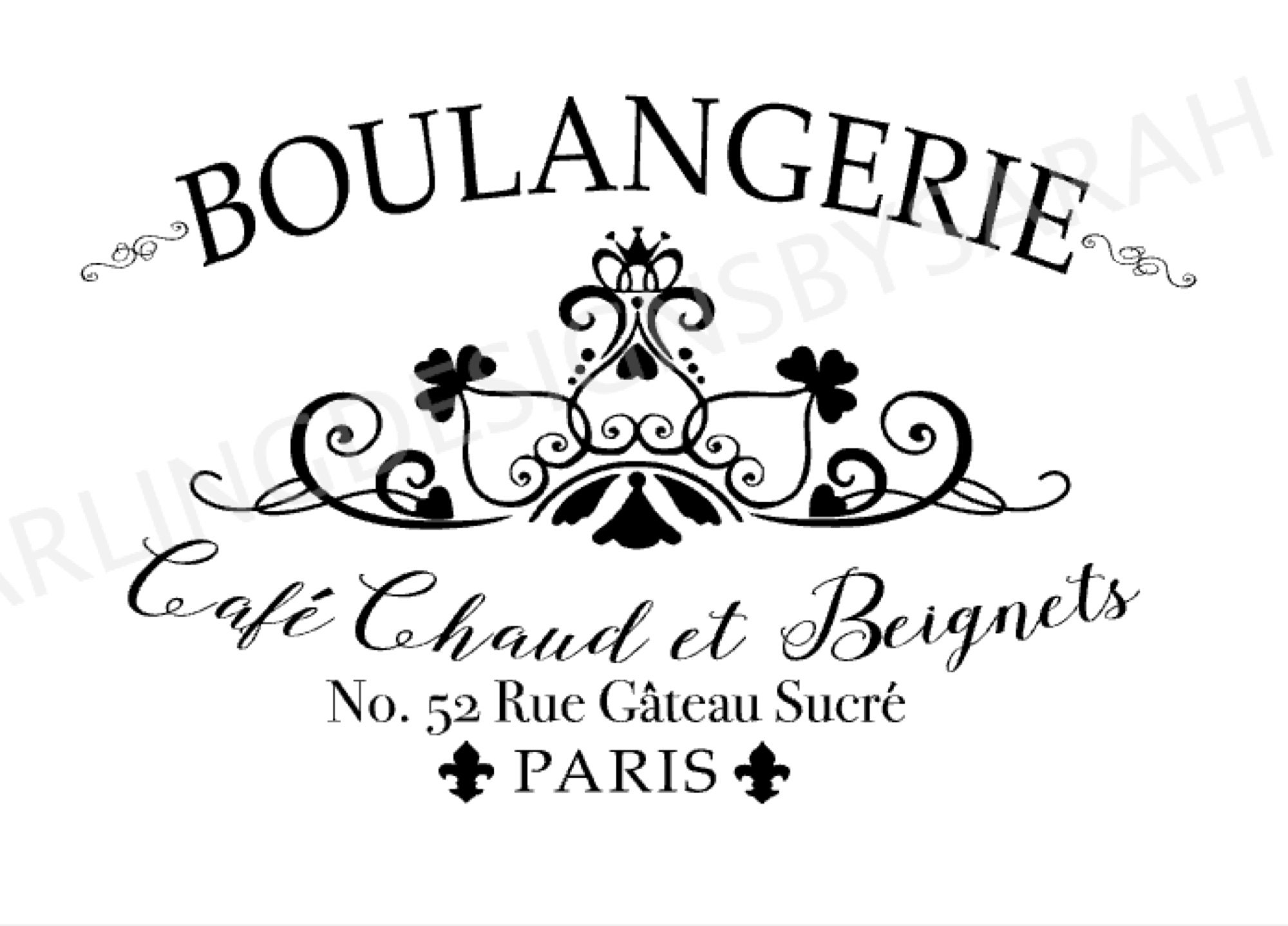 Boulangerie French Country- SVG, JPEG, PNG Files, Instant Download for ...