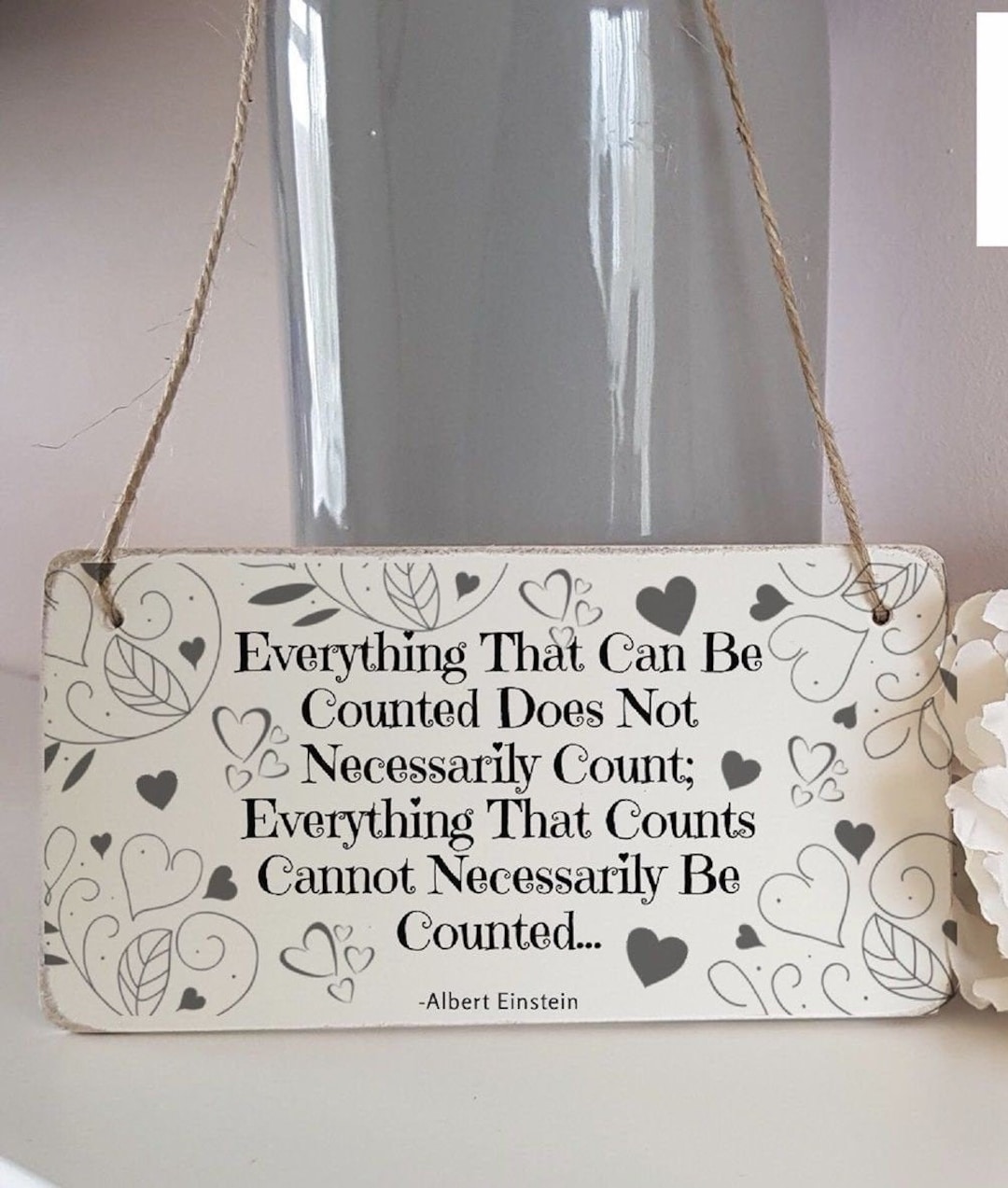 Inspirational Quote Plaque Einstein Quote Wooden Plaque - Etsy