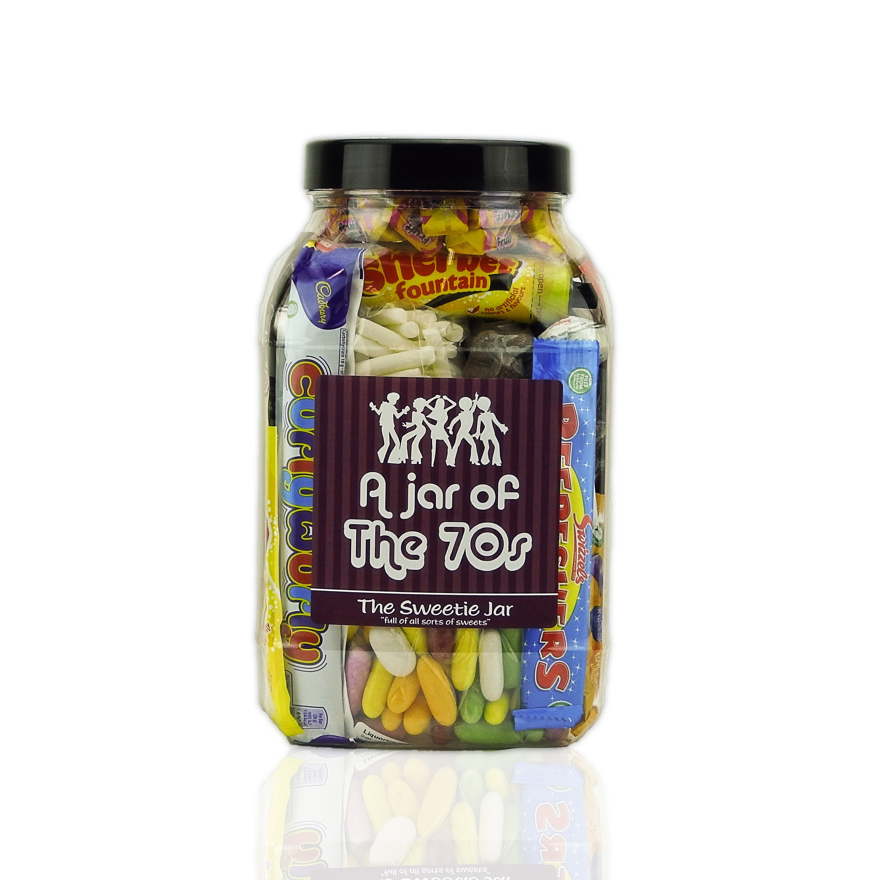 A Jar of 70s Sweets - Full of Old Favourites & Retro 70s Sweets - A ...