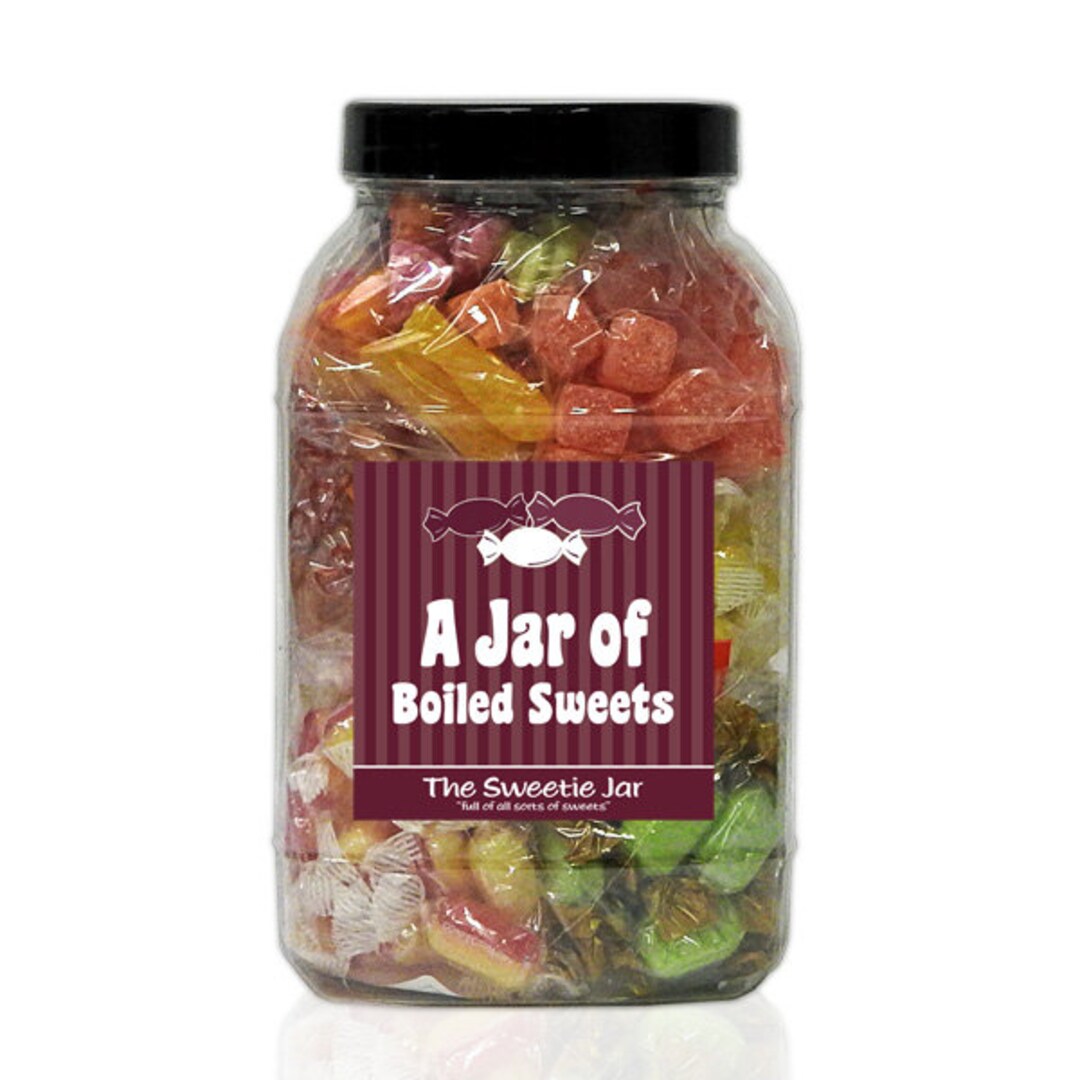 A Jar of Boiled Sweets Full of Traditional Boiled Sweets - Etsy UK