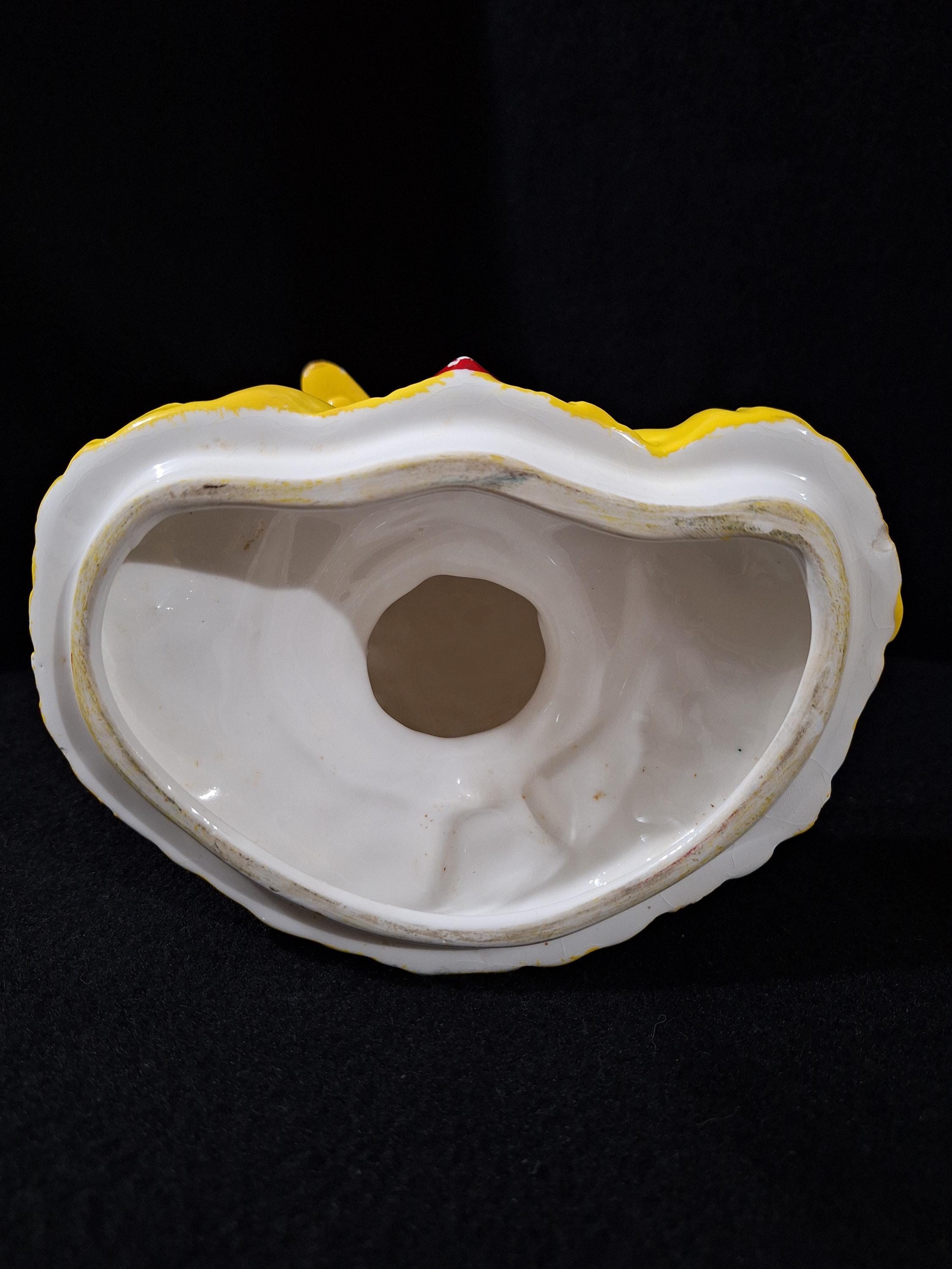 Vintage Sesame Street Big Bird Ceramic Cookie Jar 1970s Muppets Inc ...