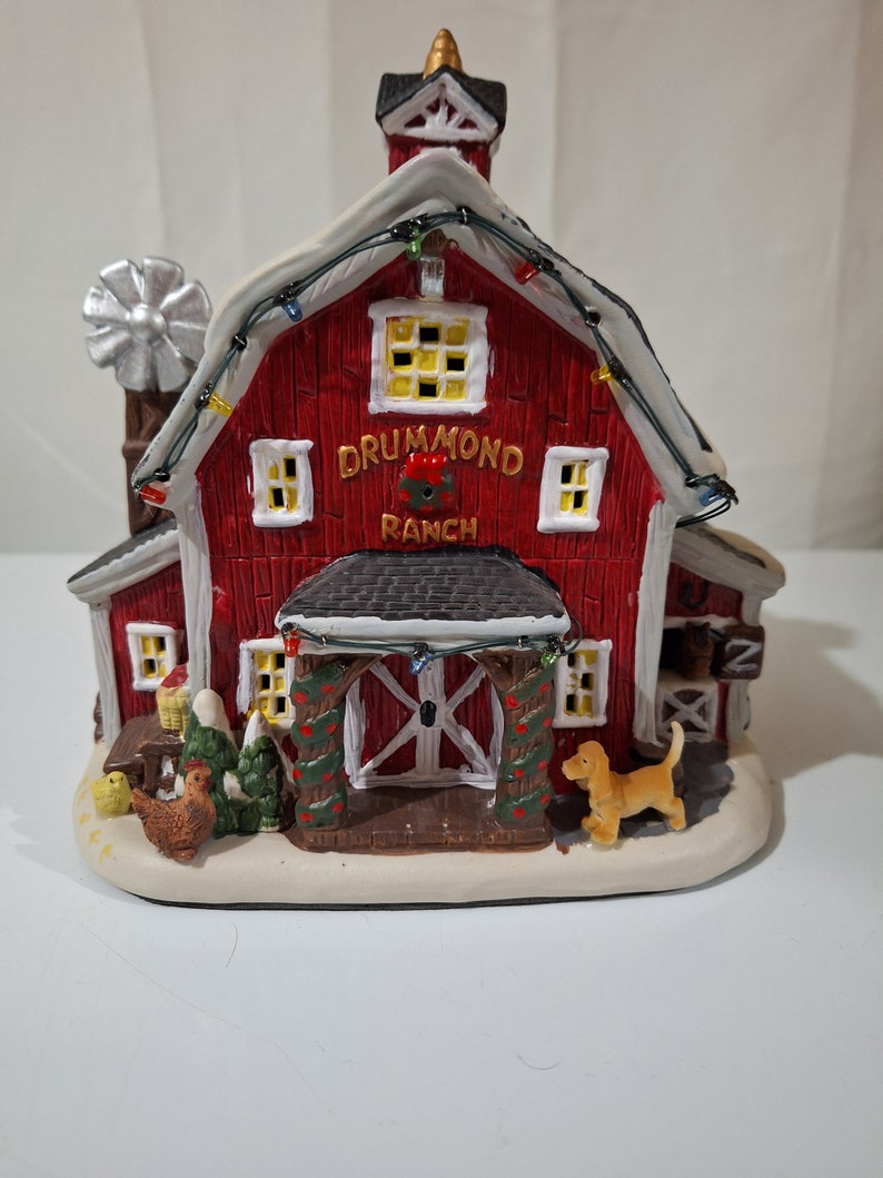 Christmas Village the Pioneer Woman Drummond Ranch Ree Drummond Holiday ...